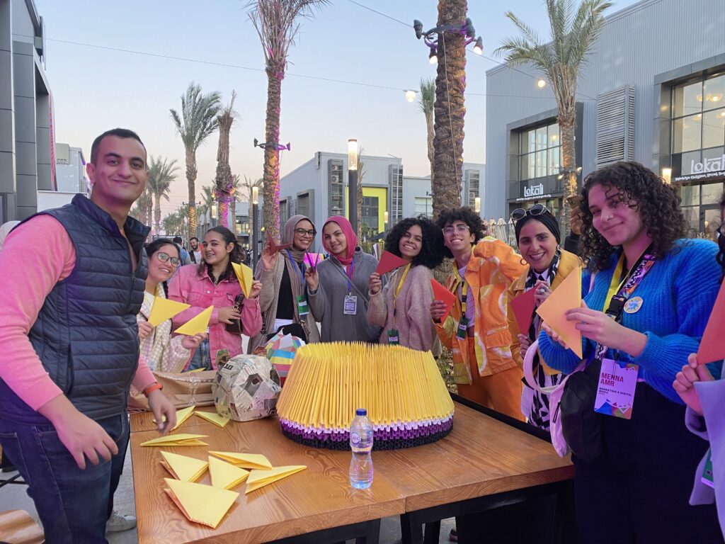 Origami Fireworks – Maker Faire Cairo 2025